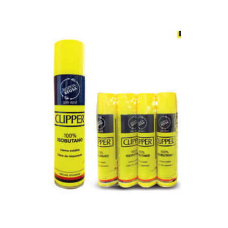 Gas Clipper 300Ml Válvula de metal